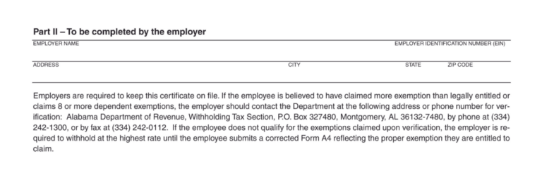 How to Correctly Fill Out an A-4 Form